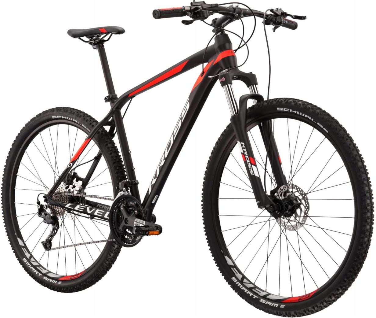 Rower Kross Level 3.0 Czerwono Czarny 29 2021 - Rowery - Ceny i opinie ...