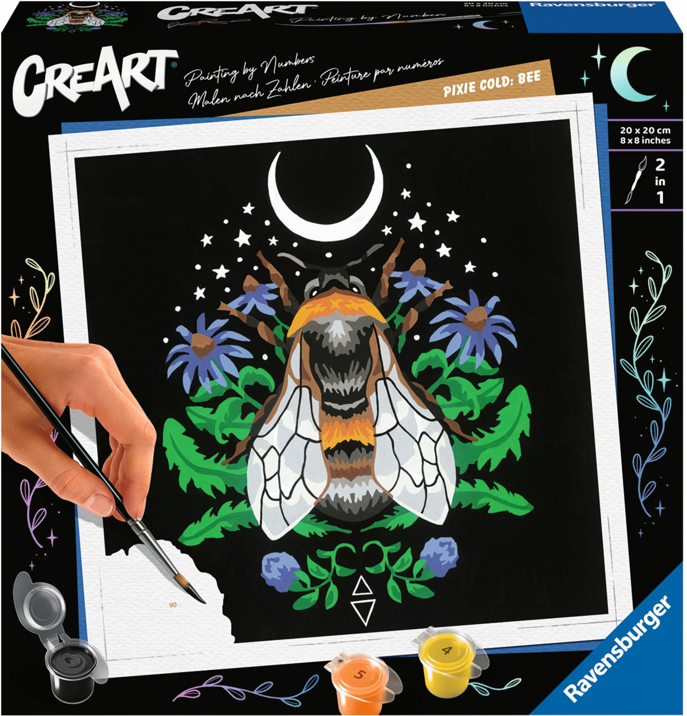 Ravensburger Creart Malowanka Pixie Cold Edition Pszczoła 235124 - Ceny i opinie - Ceneo.pl