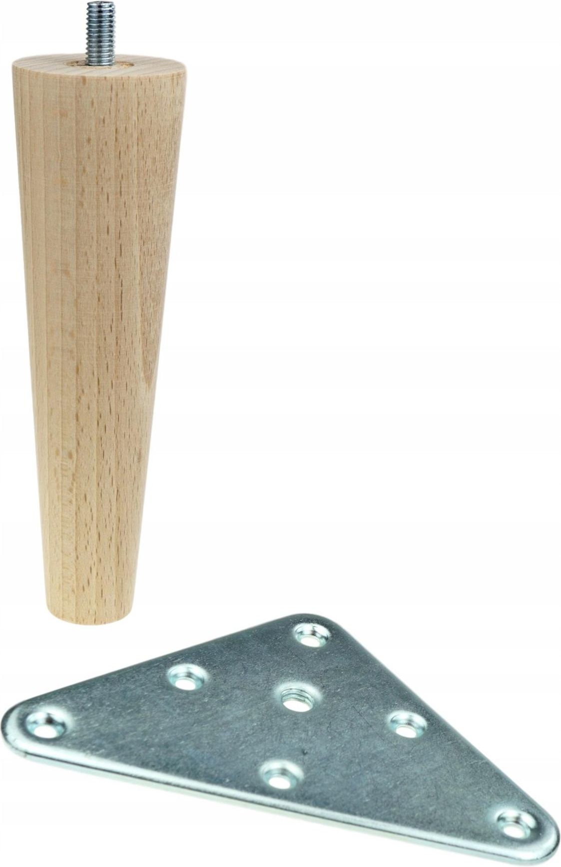 Noga Drewniana Bukowa Toczona H 200 Blacha - Opinie i atrakcyjne ceny ...