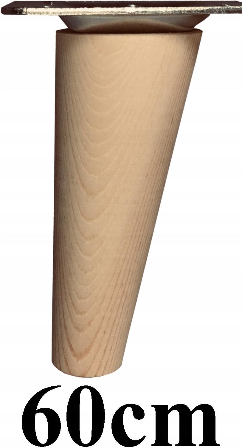 Zdobina Nogi Nóżki Drewniane Zwężane Skosne 60Cm Blacha - Opinie i ...