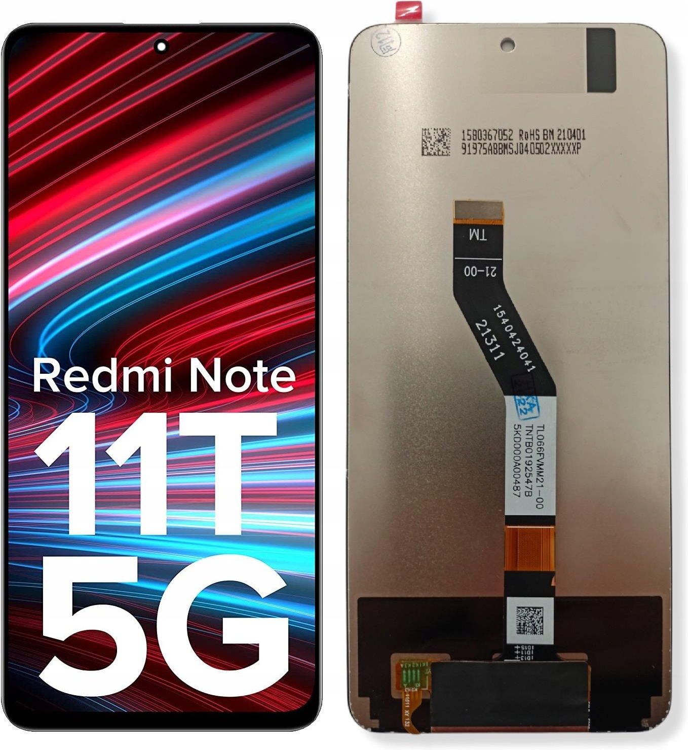 Podzespoły do telefonu Lcd Wyświetlacz Dotyk Do Xiaomi Redmi Note 11T ...