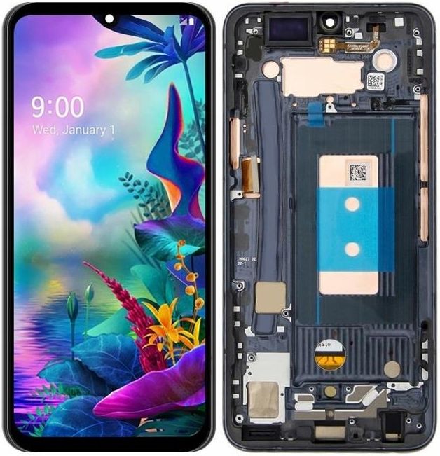 Podzespoły do telefonu Wyświetlacz Lcd LG G8X Thinq G850 Ramka Oled ...
