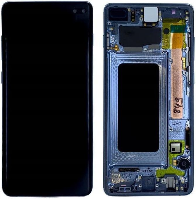 Podzespoły do telefonu Wyświetlacz Lcd Samsung S10 Plus Sm-G975 Blue ...