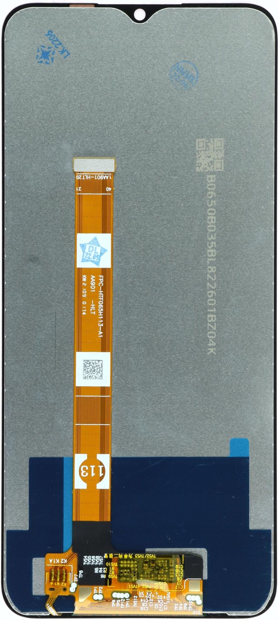 Podzespoły do telefonu Wyświetlacz Ekran Lcd Do Oppo A16 Cph2269 ...