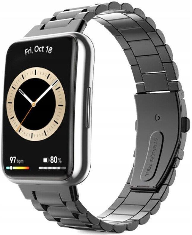 Bransoleta Stal Pasek Do Huawei Watch Fit 2 Opinie I Ceny Na Ceneo Pl