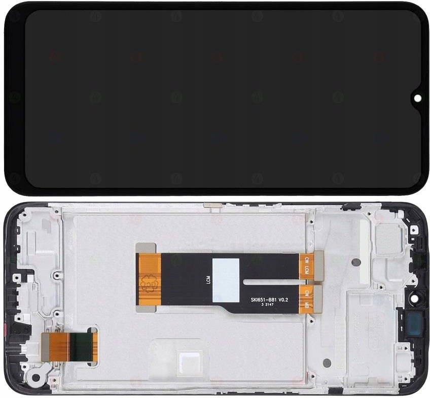 Podzespoły do telefonu Oppo Realme C31 (Rmx3501) Wyświetlacz Lcd Ramka ...