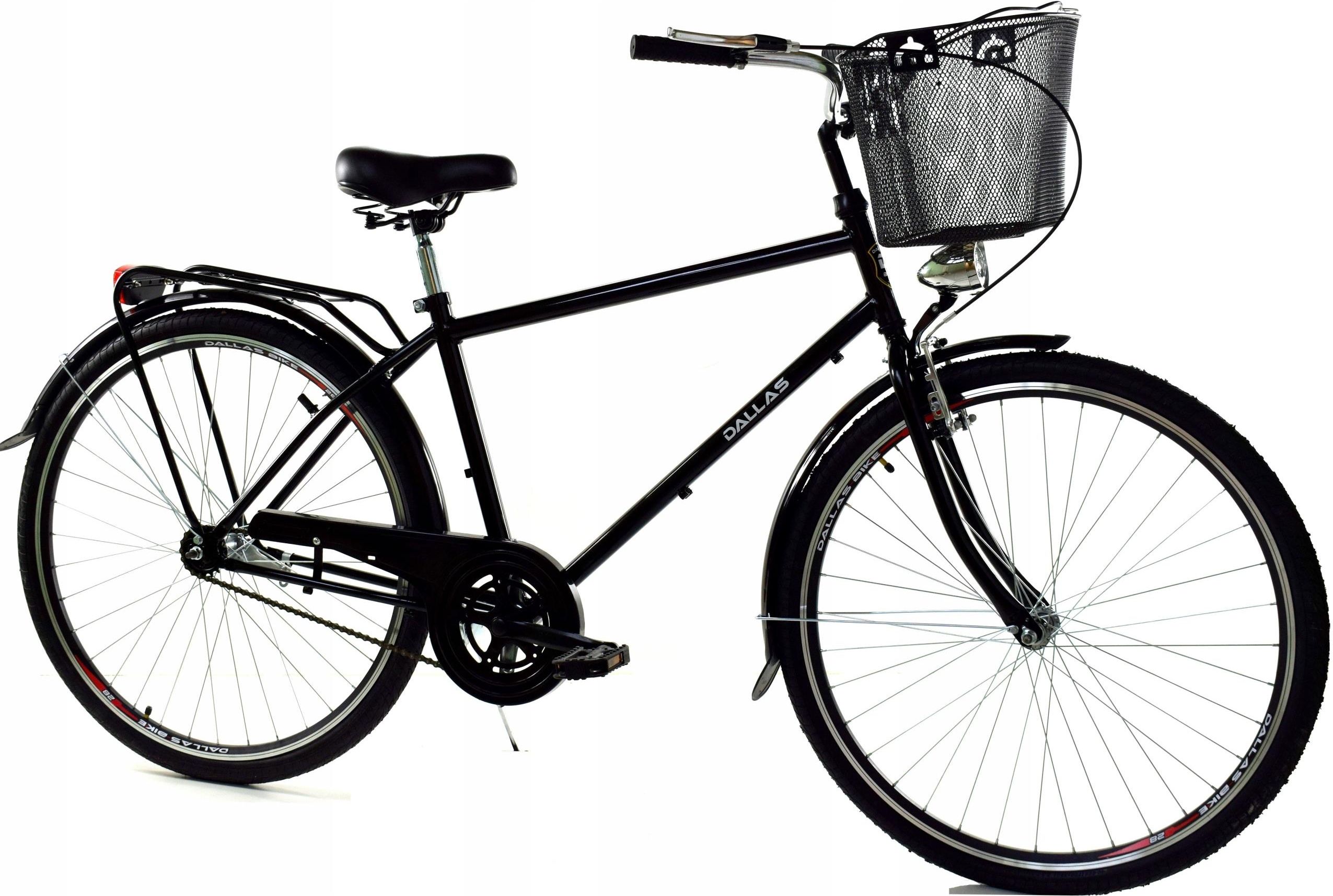 Dallas Bike Retro Uniwersal 28 Czarny 28 2022 - Rowery Miejskie Męskie ...