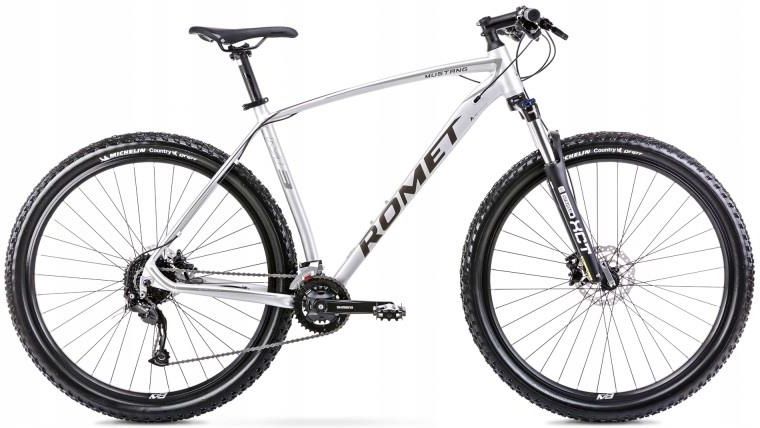 Romet Mustang M3 Srebrny Szary 29 2022 - Rowery Górskie Męskie - Ceny i ...