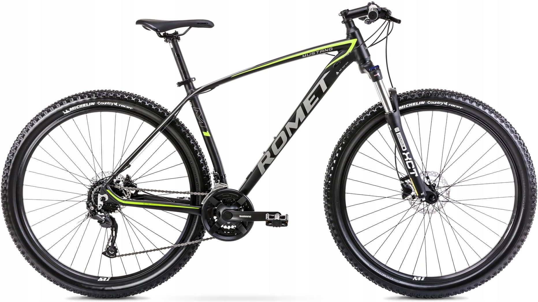 Romet Mtb Mustang M1 Czarny Limonkowy 29 2022 - Rowery - Ceny i opinie ...