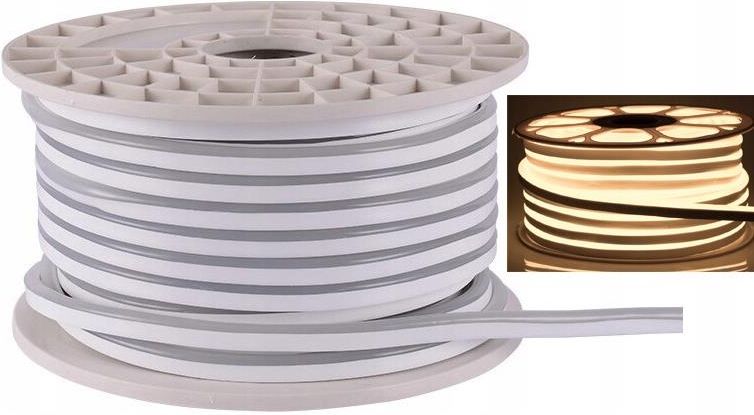 Led-One Taśma Led Neon Flex Ip68 230V 8X16 8W Neutralny 1M (B4002 ...