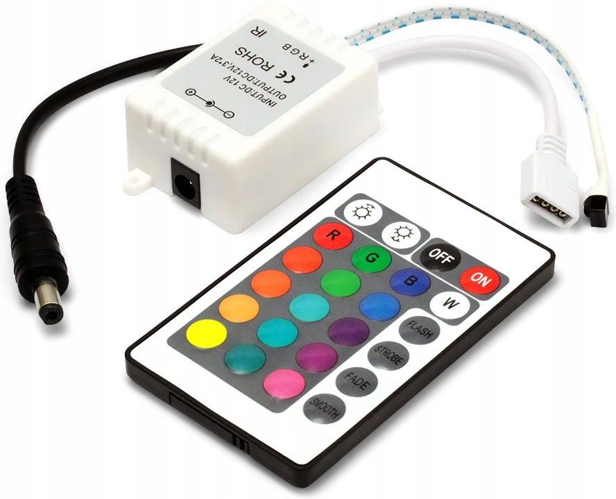 Mavo Sterownik Kontroler Do Taśmy Led Rgb 12V Z Pilotem (938) - Opinie ...
