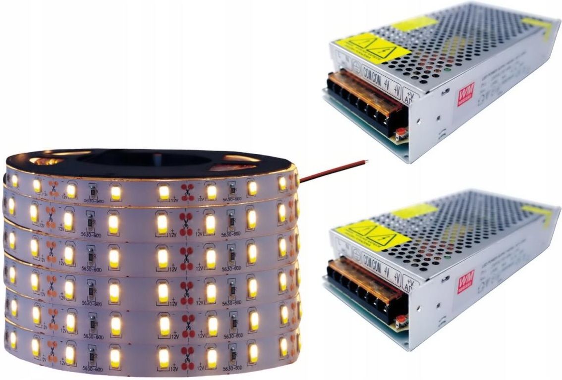 Led Rigid Zestaw Taśma Sufitu 300D 5630 Biała Ciepła 30M (10615) - Opinie i atrakcyjne ceny na ...