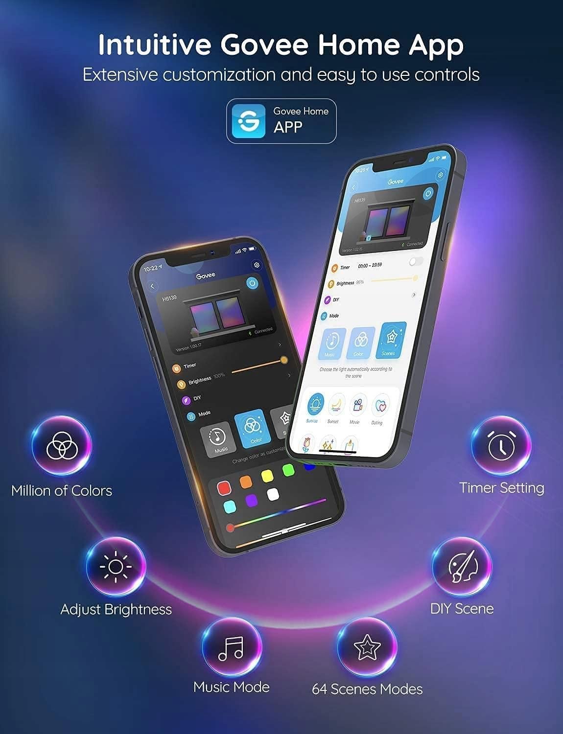 Govee Taśma Led Goove 10M Rgb Aplikacja Pilot 16Mln (DEFT43T) - Opinie ...