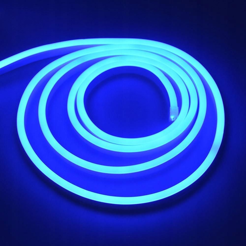 Taśma Led Neon flex IP68 230V 8x16mm 8W blue 1m - Opinie i atrakcyjne ...
