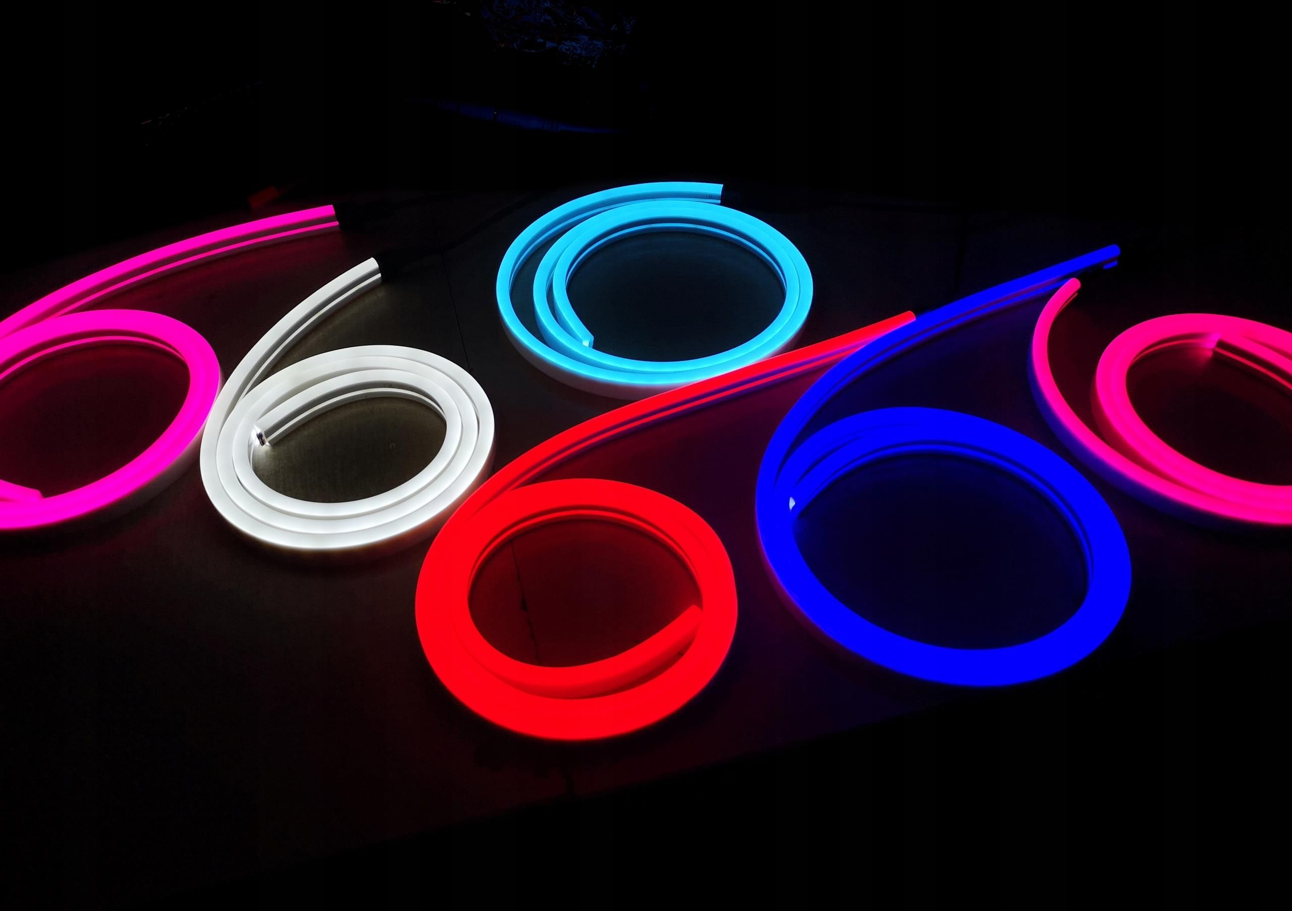 Neon Flex 6x12mm 120LED 12V 1m IP65 Biały Ciepły - Opinie i atrakcyjne ...