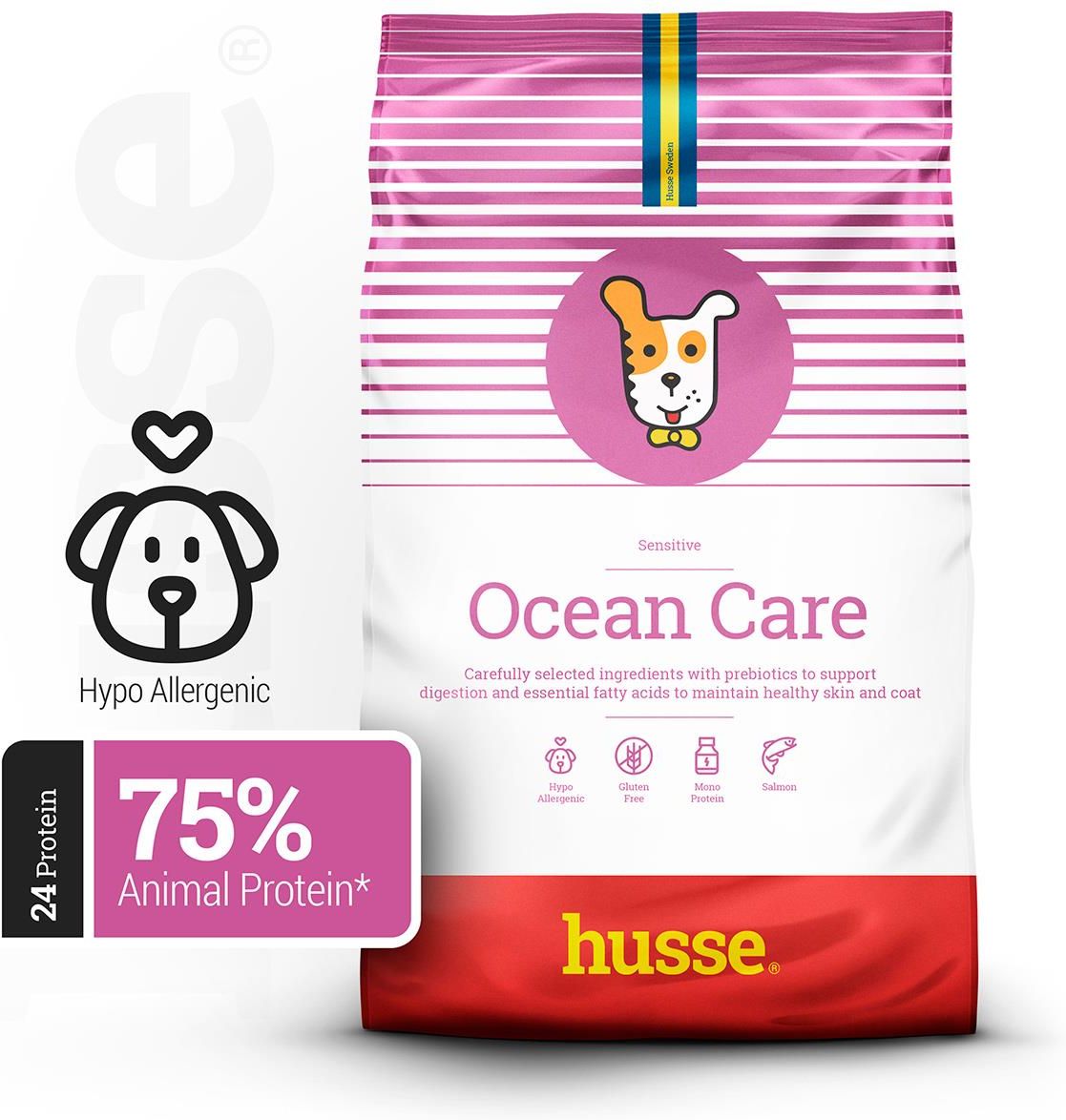 Karma Husse Ocean Care Szwedzka Karma Dla Psa Łosoś 12,5Kg - Ceny i ...