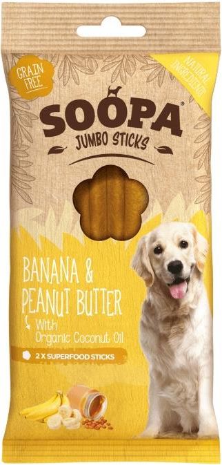 Karma Soopa Jumbo Dental Sticks Banan Masło Vege 170G - Ceny i opinie ...