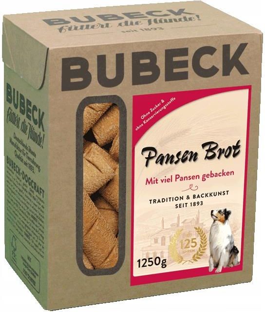 Karma Bubeck Ciasteczka Ze Żwaczami Pansen Brot 1250g - Ceny i opinie ...