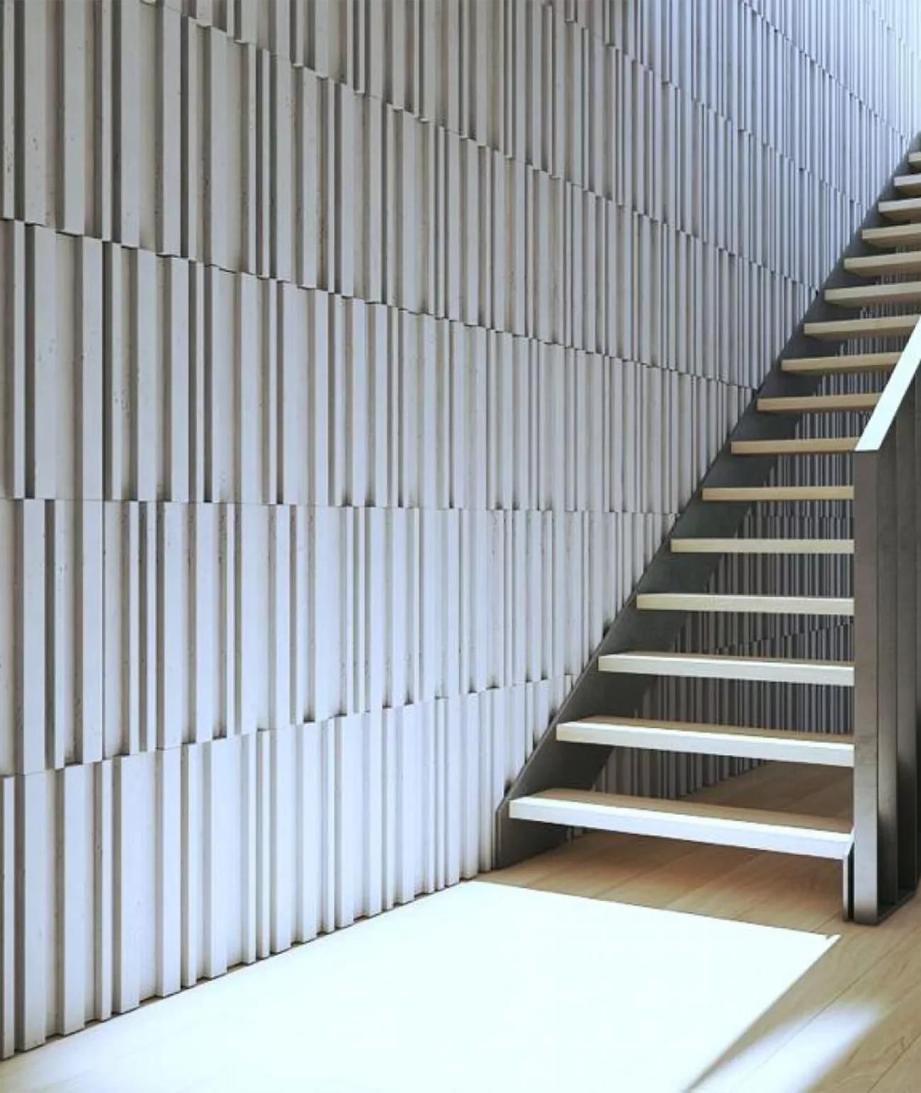 Vt Pb42 S95 Jasno Szary Gołąbkowy Lamel Panel Dekor 135X60X3Cm Beton ...