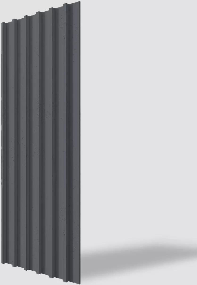 Akcesoria do wykończenia ścian Vt Pb40 B15 Czarny Lamel Panel Dekor 3D ...