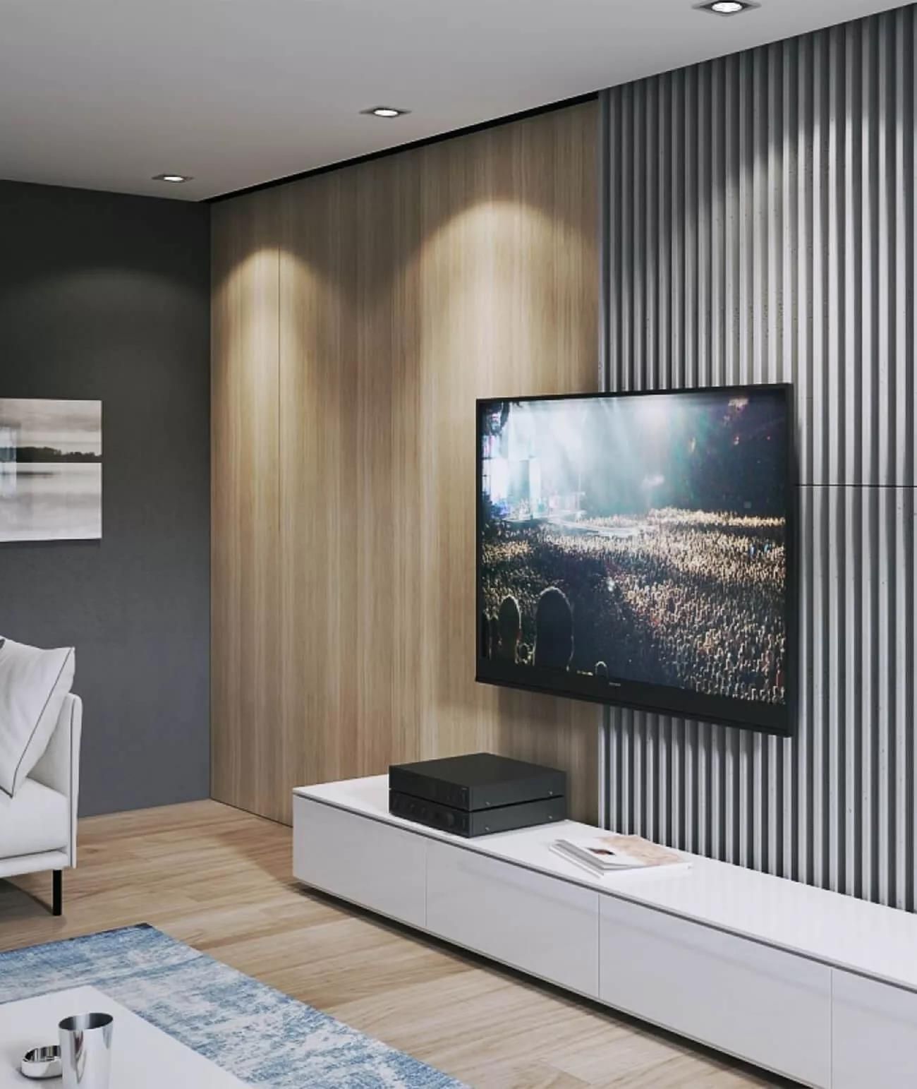 Akcesoria do wykończenia ścian Vt Pb39 S96 Ciemny Szary Lamel Panel ...