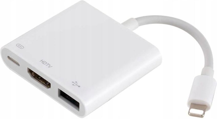 Adapter Otg Lightning Na Hdmi/Usb/Lightning - Adaptery - Opinie i ceny ...