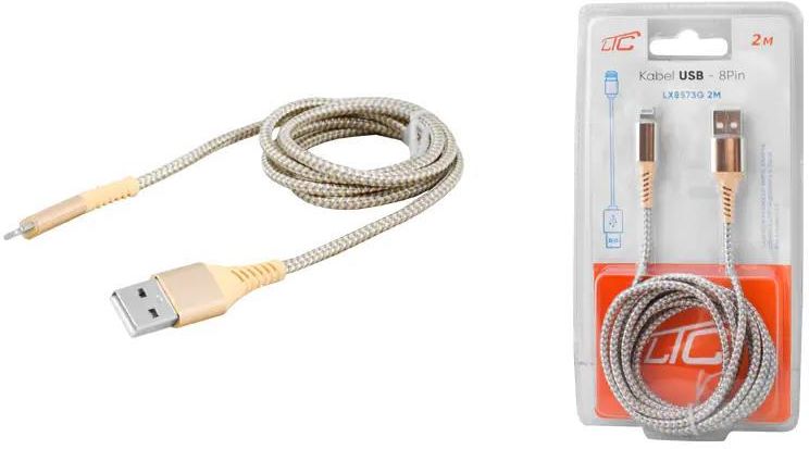 Ps Kabel Usb - Iphone 8Pin 2M Złoty. (1Lm) - Kable - Opinie i ceny na ...