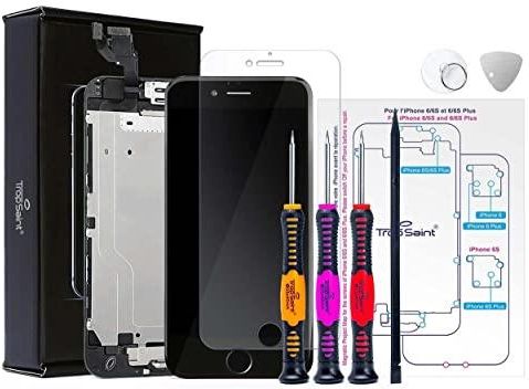 Trop Saint Wyświetlacz Czarny Kompatybilny Z Iphone 6 (4,7) Ekran Zastępczy Lcd Komplet ...
