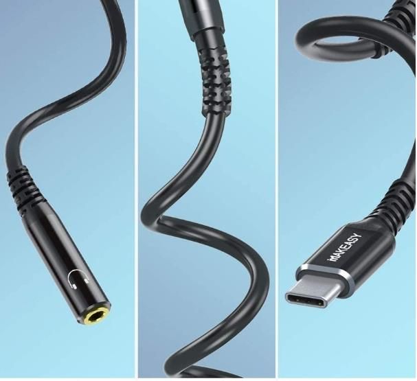 Przejściówka Adapter Usb-C Mini Jack 3,5mm Makeasy - Adaptery - Opinie ...