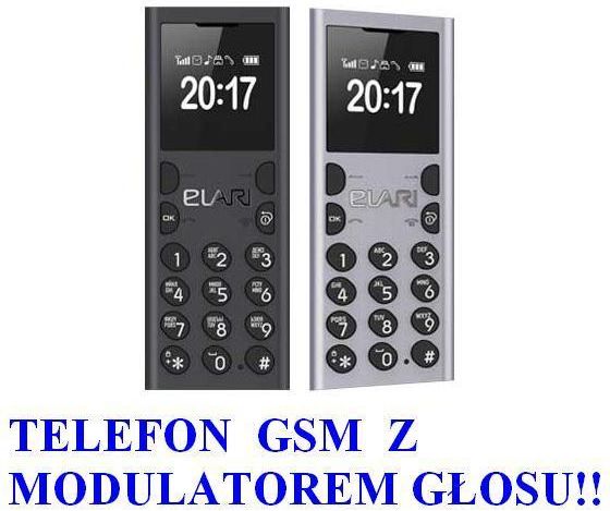 Bezpieczny Telefon Gsm Z Modulatorem/Zmieniaczem Głosu + Nagrywanie ...