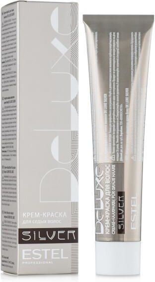 Farby do siwych włosów - Estel Professional De Luxe Silver 4/0 - Szatyn - Opinie i ceny na Ceneo.pl