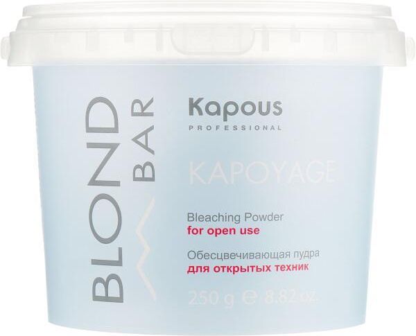 Puder wybielający przeciw żółknięciu włosów - Kapous Professional Blond ...