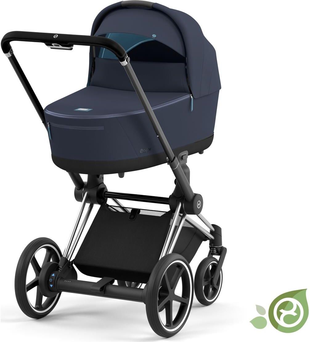 Wózek Cybex Epriam 4.0 Conscious Wózek Głęboko-Spacerowy Dark Navy ...