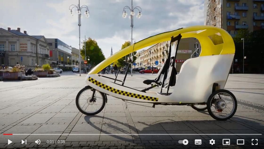 Pojazd elektryczny riksza VELEX trike TAXI - Opinie i ceny na Ceneo.pl