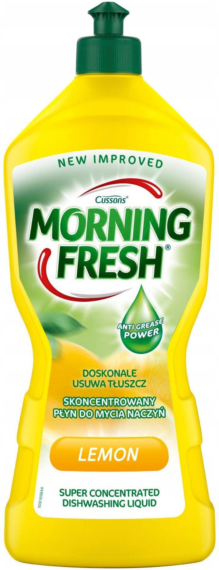 Morning Fresh Lemon Skoncentrowany Płyn do Mycia Naczyń 900ml - Opinie ...
