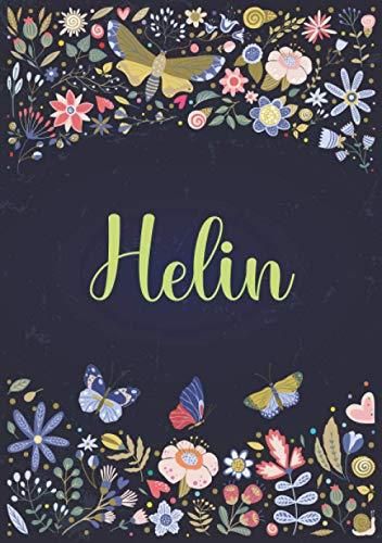 Helin: Notizbuch A5 , Personalisierter vorname Helin ...