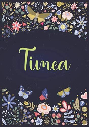 Timea: Notizbuch A5 , Personalisierter vorname Timea ...