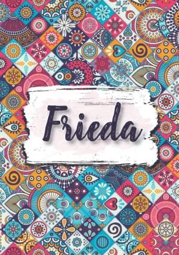 Frieda: Notizbuch A5 , Personalisierter vorname Frieda ...