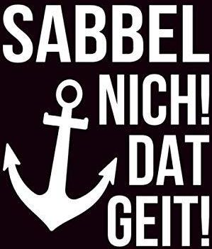 Sabbel Nich Dat Geit!: Notizbuch Organizer Planer Geschenk ...