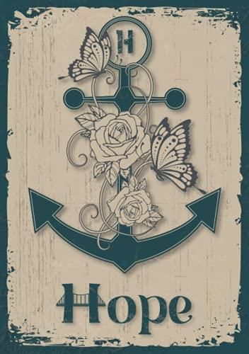 Hope: Notizbuch A5 , Personalisierter vorname Hope , Monogramm H ...