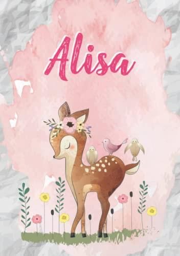 Alisa: Notizbuch A5 , Personalisierter vorname Alisa ...