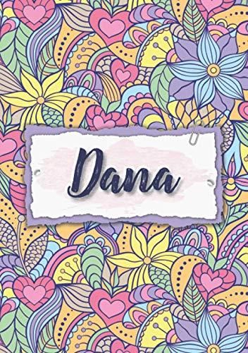 Dana: Notizbuch A5 , Personalisierter vorname Dana ...