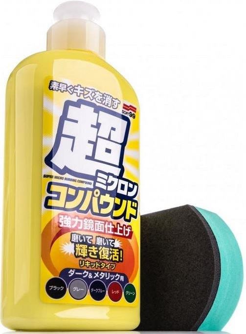 Soft99 Zestaw Do Czyszczenia Lakieru Mikro Liquid Compound + Aplikator ...