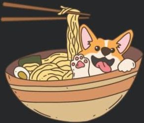 Notizbuch A5 dotted, gepunktet, punktiert mit Softcover Design: Shiba ...