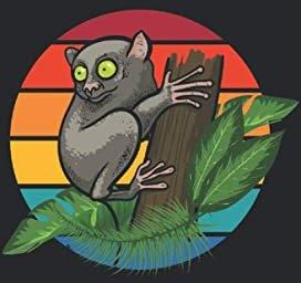 Sulawesi Koboldmaki: Kobold Maki kleiner Affe Lori Geschenke Notizbuch ...