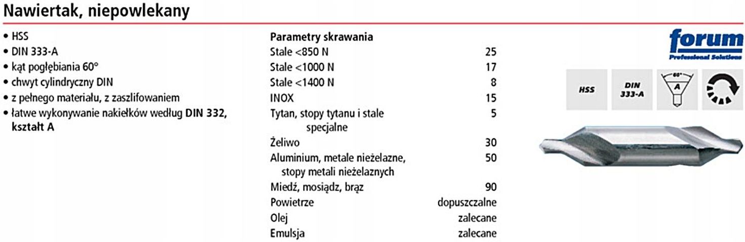 Wiertło Forum Nawiertak 1Mm Hss Din 333-A Do Nakiełków 8414010 - Opinie ...