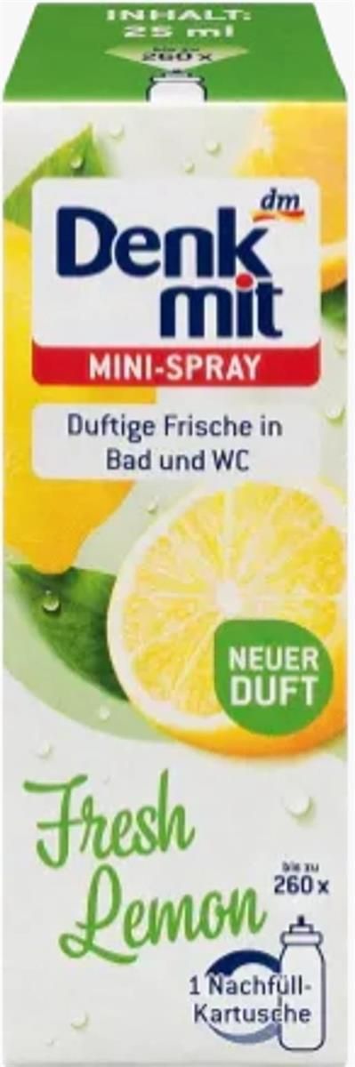 Dm Drogerie Markt Denkmit Odświeżacz Powietrza Spray Uzupełniacz Fresh ...