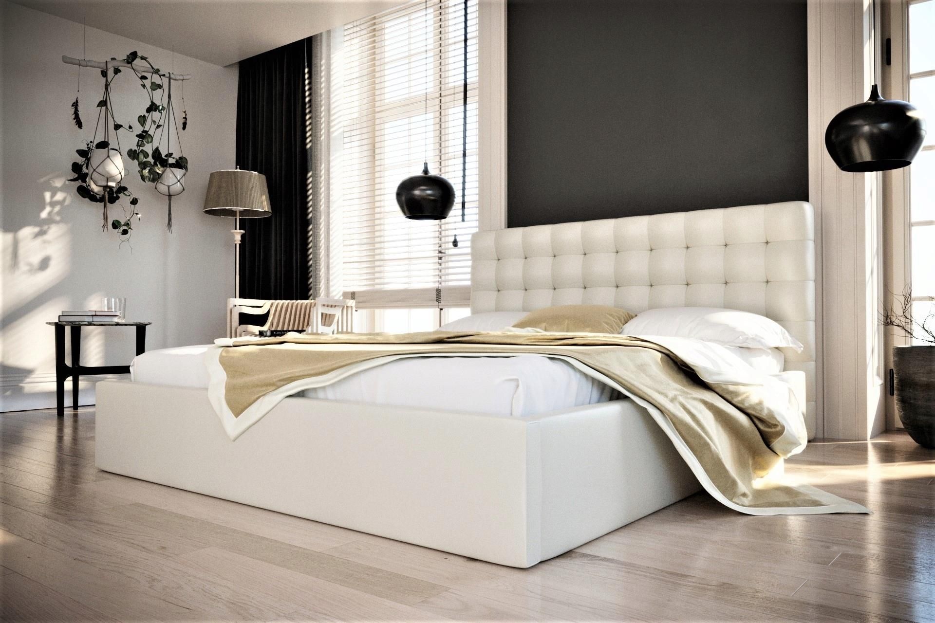 Meble Górecki Łóżko Tapicerowane 140X200 Stelaż 68763bf4-8356-4900-9ef5 ...