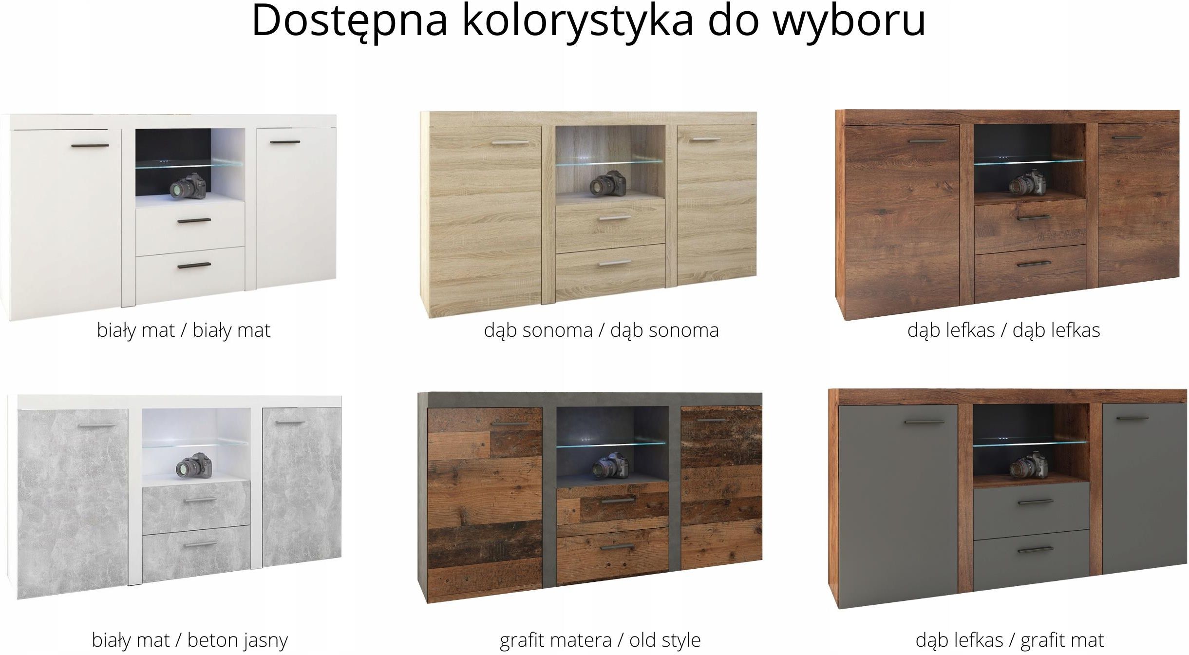 Meble Noka Komoda Olimp 5 Wersji Kolorystycznych b94b3c7d-c4d3-4bf1 ...
