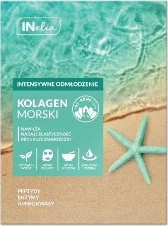 Maseczka Inelia Maseczka Odmłodzenie Kolagen Morski 1 szt. - Opinie i ...